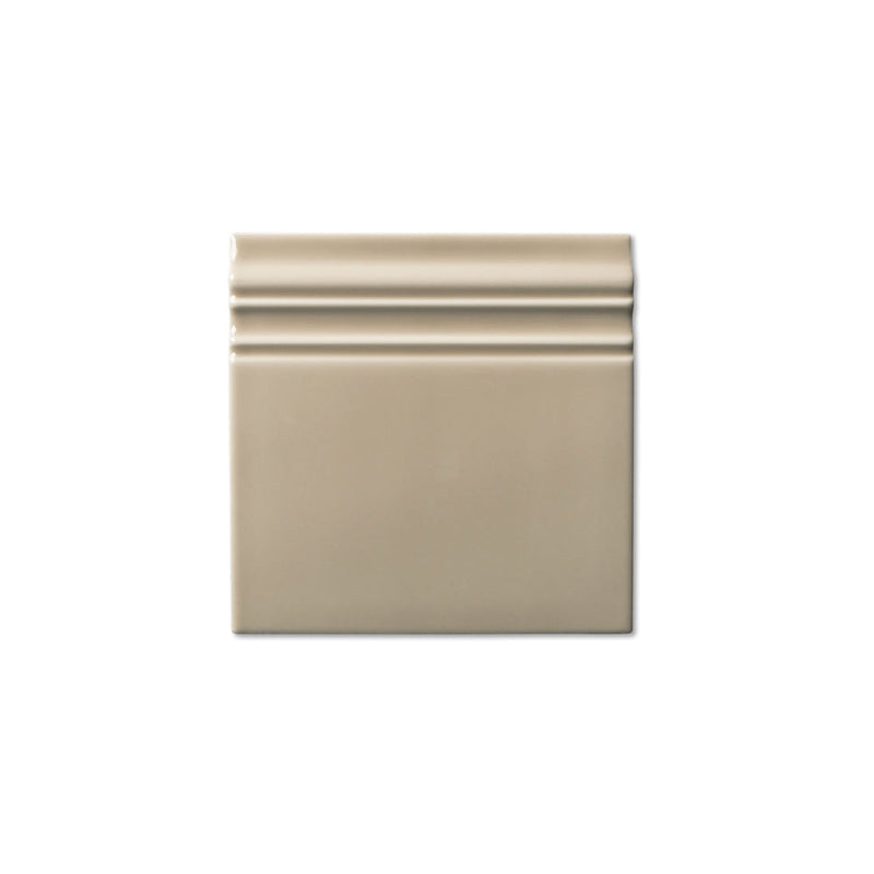 ADEX CERAMIC TILE: Studio Silver Sands | Baseboard | 5.8"x5.8" | Glossy ...