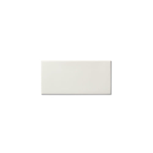 ADEX CERAMIC TILE: Studio Snow Cap | Rectangle | 2.8"x5.8" | Glossy | Translucent