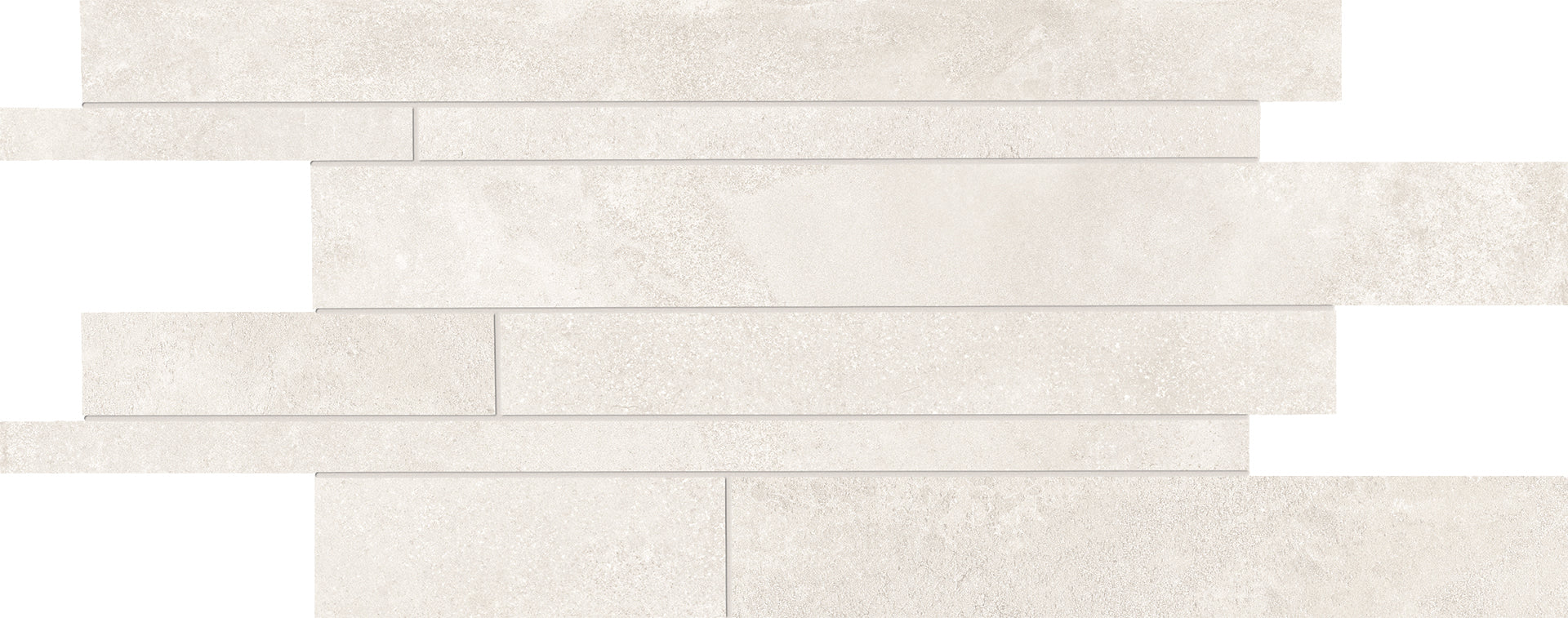 BUY ONLINE: Be Square Ivory Porcelain Mosaic | 12"x24"x9.5-mm | Matte ...