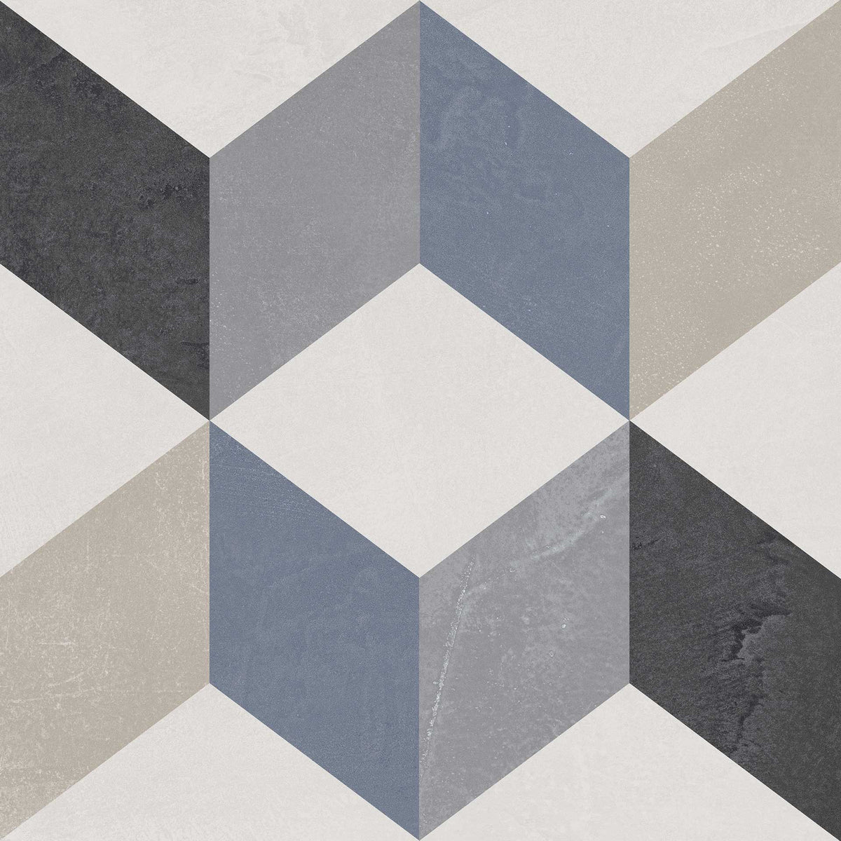 BUY ONLINE: Totalook Cubo Porcelain Deco Tile | 8"x8"x9.5-mm | Matte ...