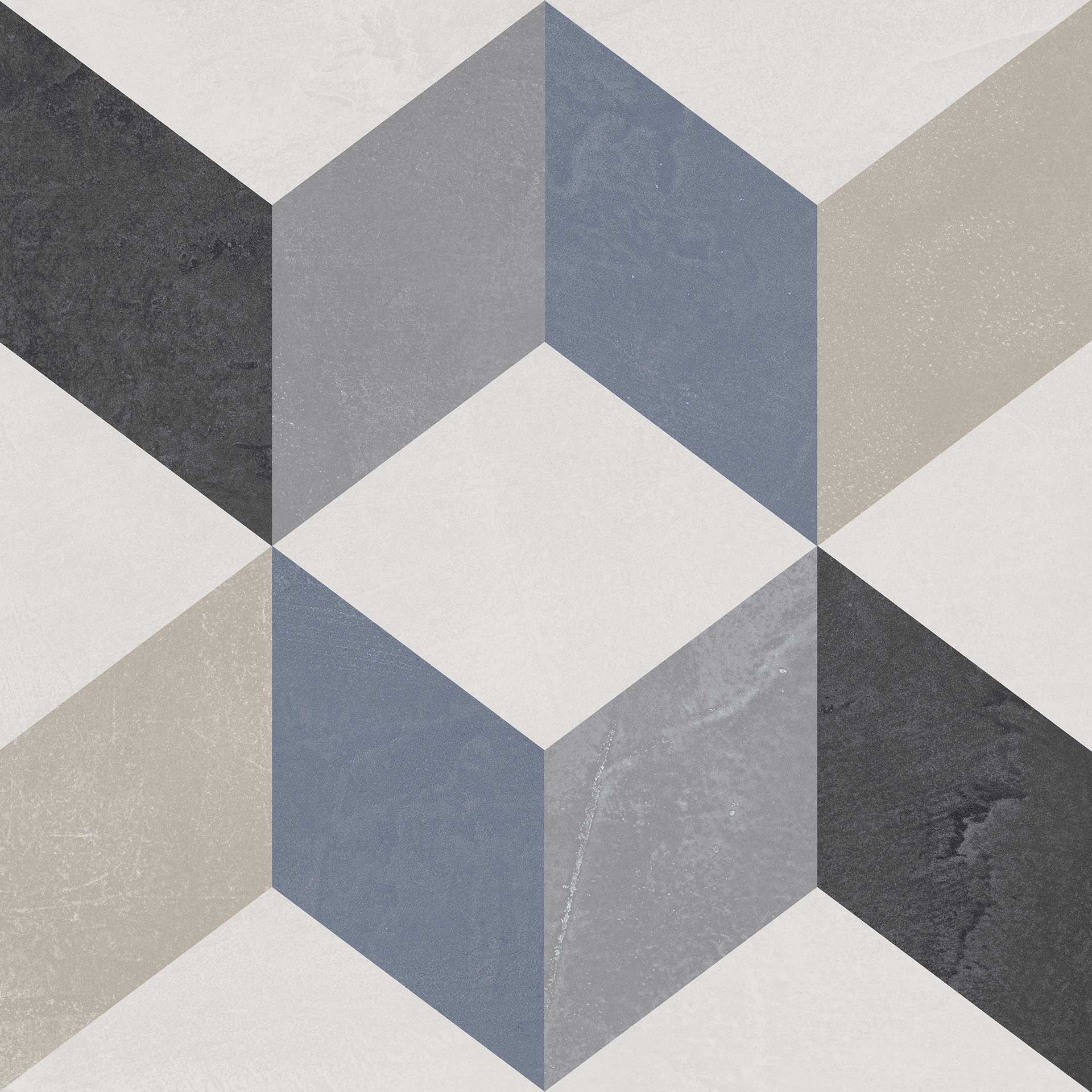 BUY ONLINE: Totalook Cubo Porcelain Deco Tile | 8"x8"x9.5-mm | Matte ...