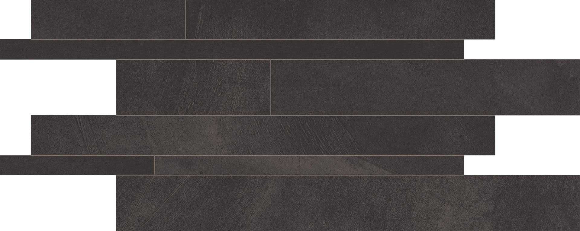 BUY ONLINE: Architect Bruxelles Black Porcelain Mosaic | 12"x24"x9.5-mm ...