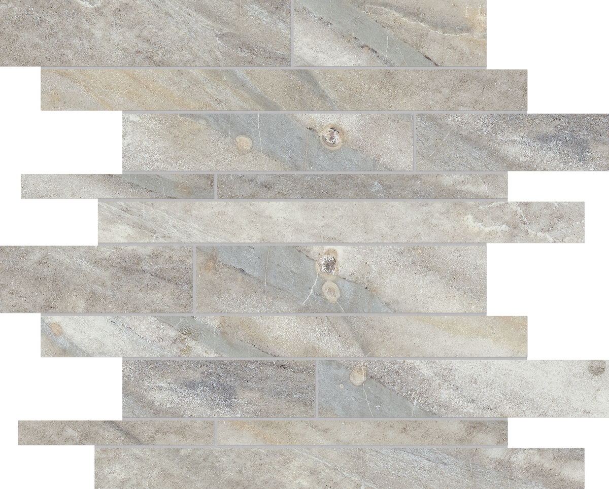 BUY ONLINE: Evolution Sand Random Strip Glazed Porcelain Mosaic | 11⅝ ...