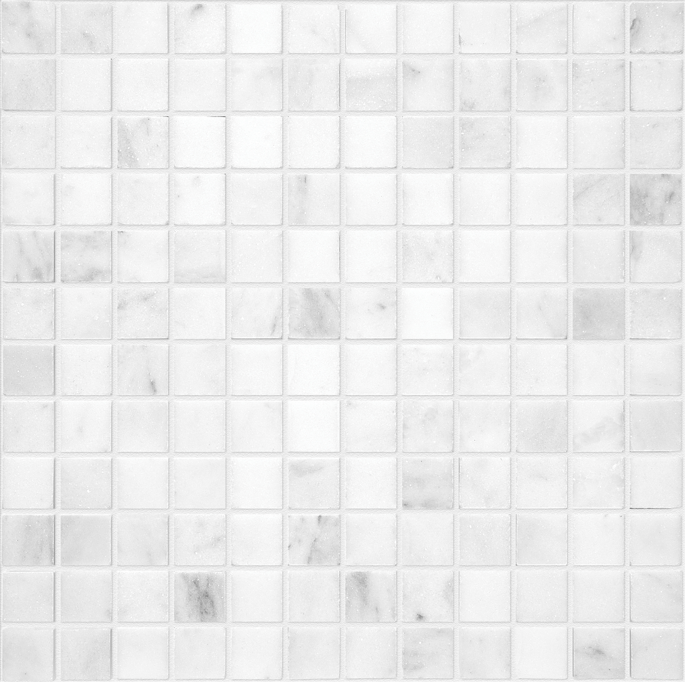 BUY ONLINE: Bianco Venatino Marble 1"X1" Straight Stack Mosaic | 12"x12 ...