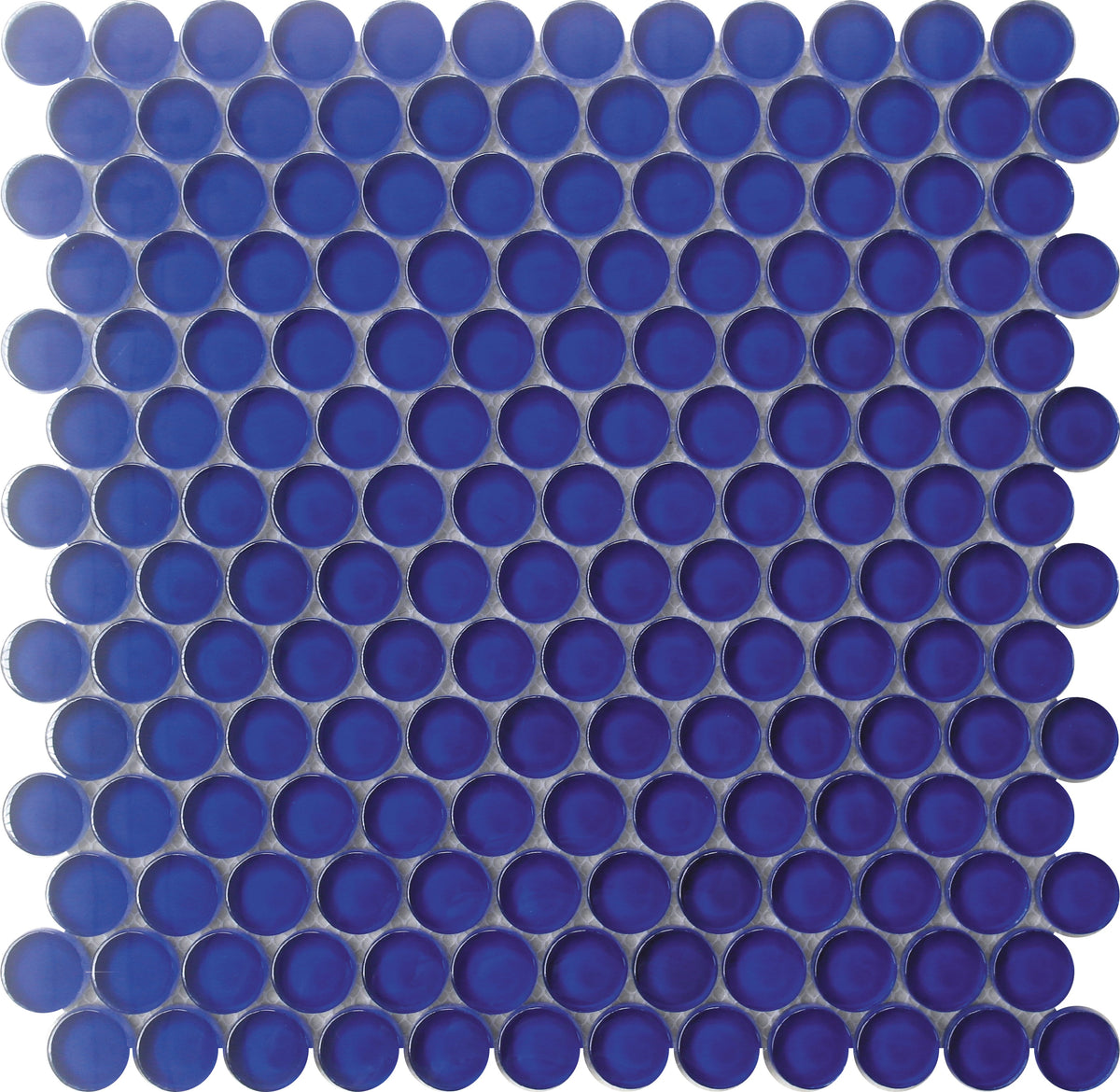 BUY ONLINE: Color Palette Cobalt Blue Penny Round 1X1 Blue Natural ...