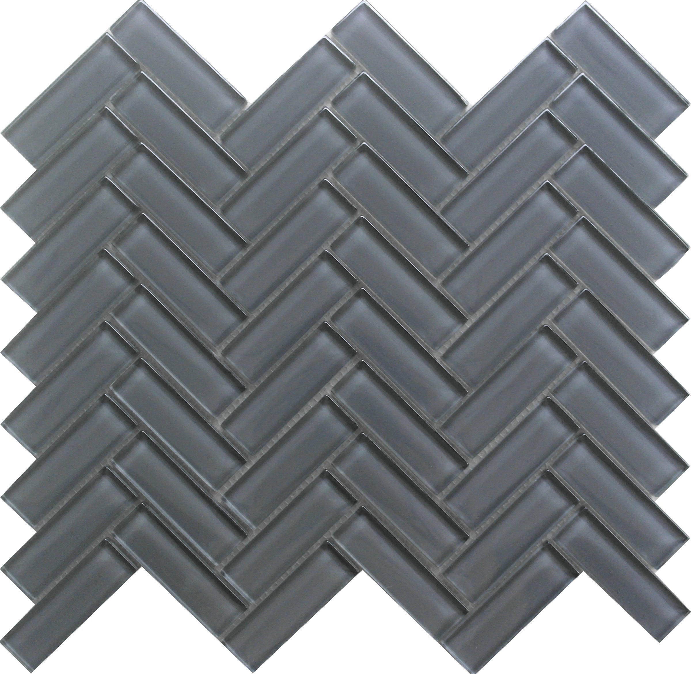 BUY ONLINE: Color Palette Cobblestone Herringbone 1X3 Gray Natural ...