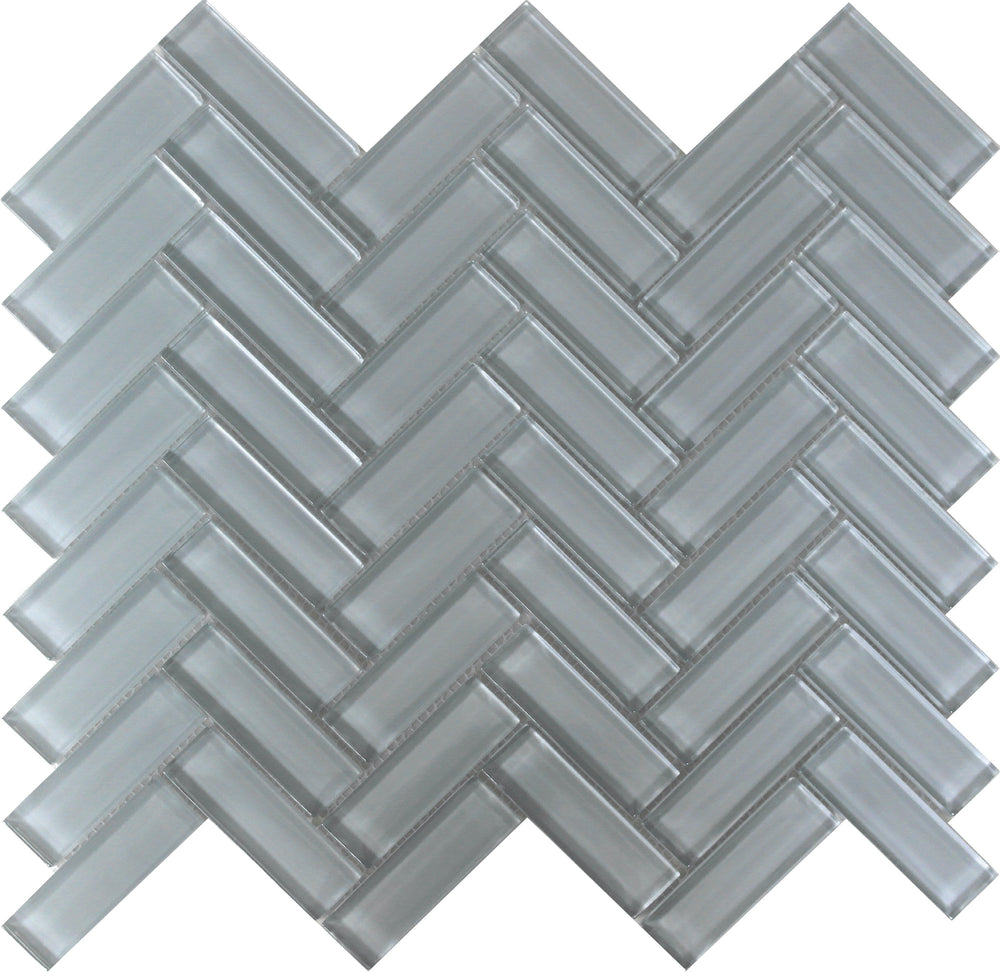 BUY ONLINE: Color Palette Gray Cloud Herringbone 1X3 Gray Natural Stone ...
