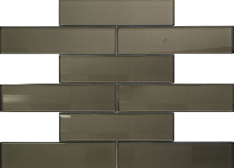 BUY ONLINE: Galaxy Smoke Offset 2X8 Brown Natural Stone Mosaic | (11¹³ ...