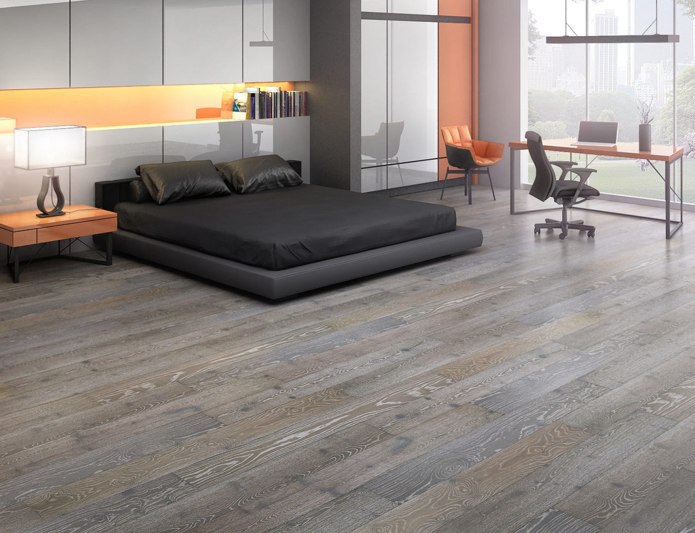 BUY ONLINE: Buckingham Royal White Oak Engineered Hardwood Flooring | 7"X